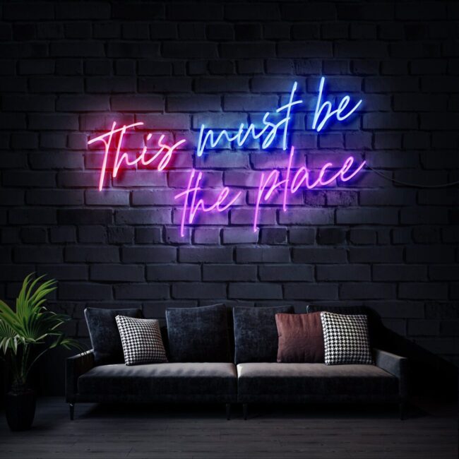 Gorgeous Light-up Custom Neon Sign Quotes To Upgrade Your Space - Music ...